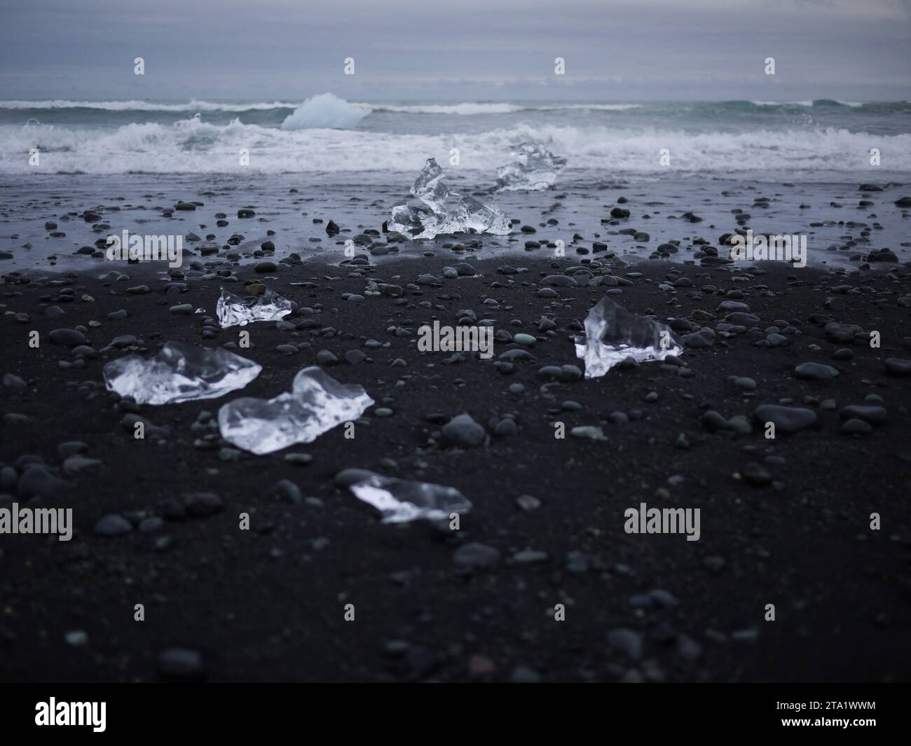 Ice and sand formations hi-res stock photography and images - Alamy