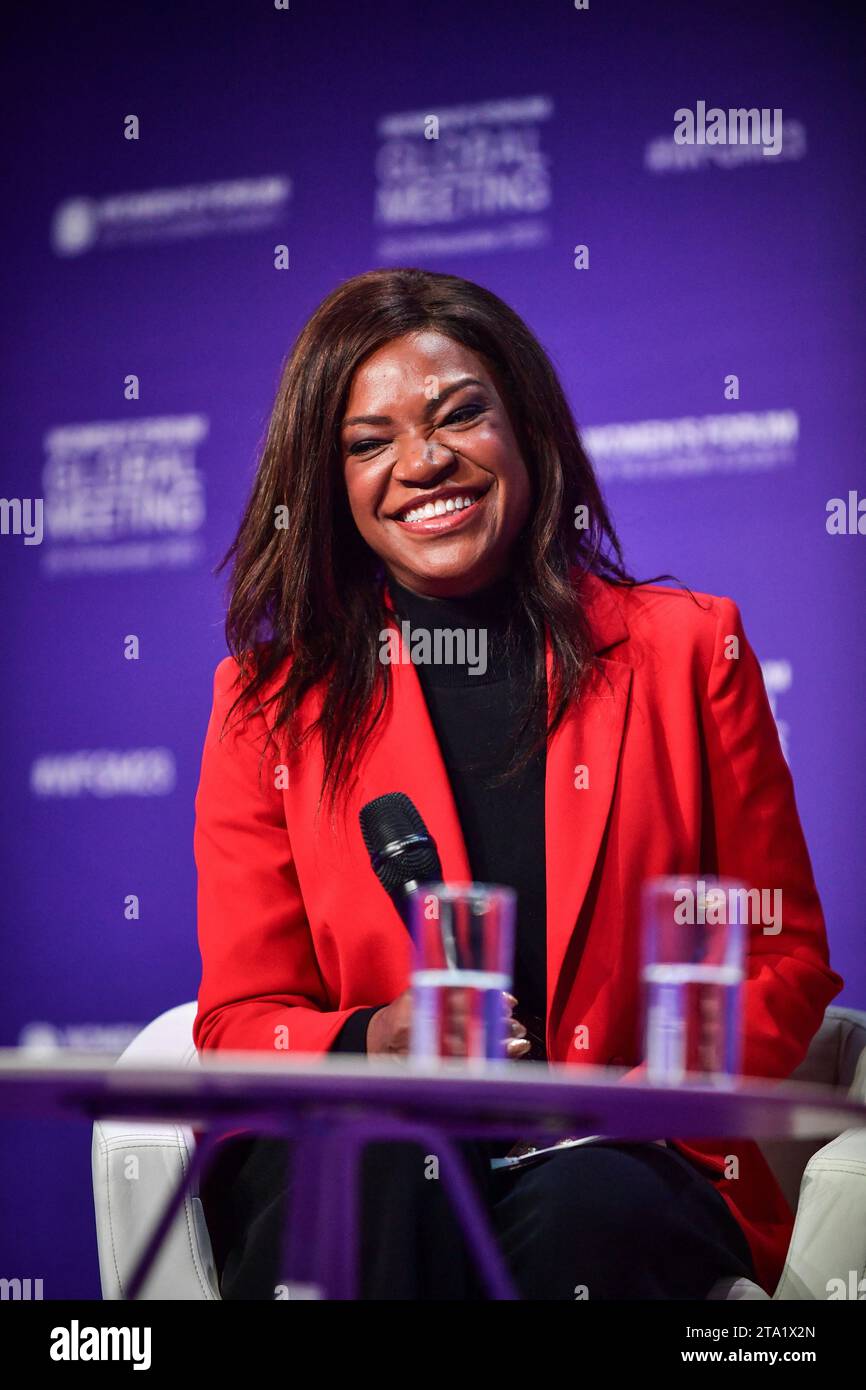 Paris, France. 28th Nov, 2023. CNN national correspondent in New York ...