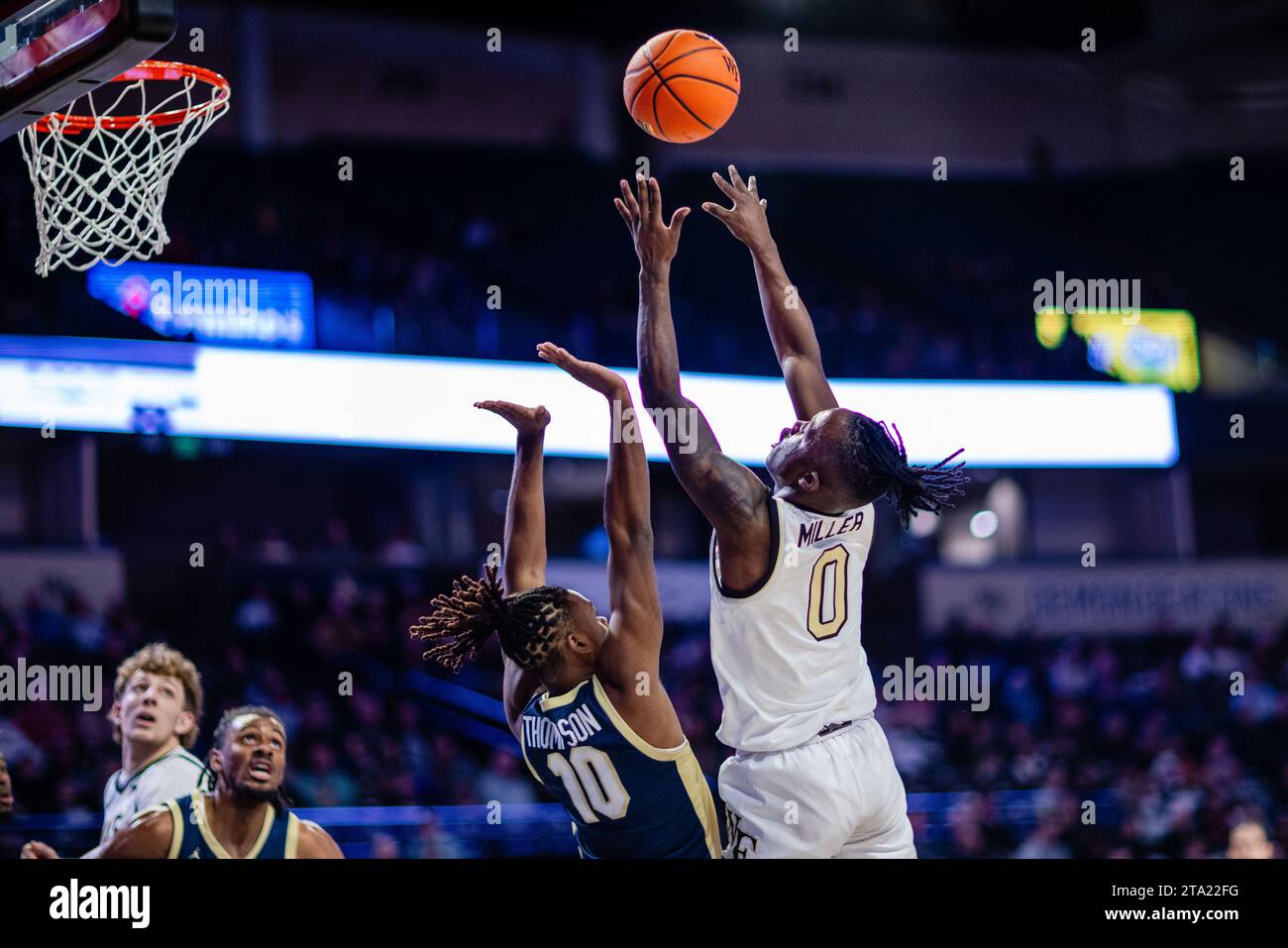 Winston-Salem, NC, USA. 24th Nov, 2023. Charleston Southern Buccaneers ...