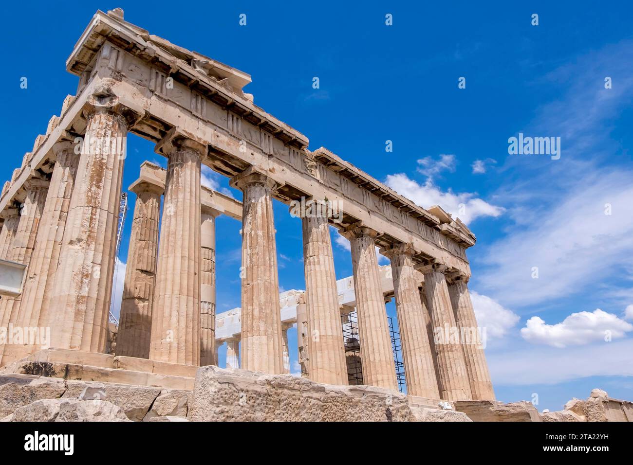Temple style portico hi-res stock photography and images - Alamy