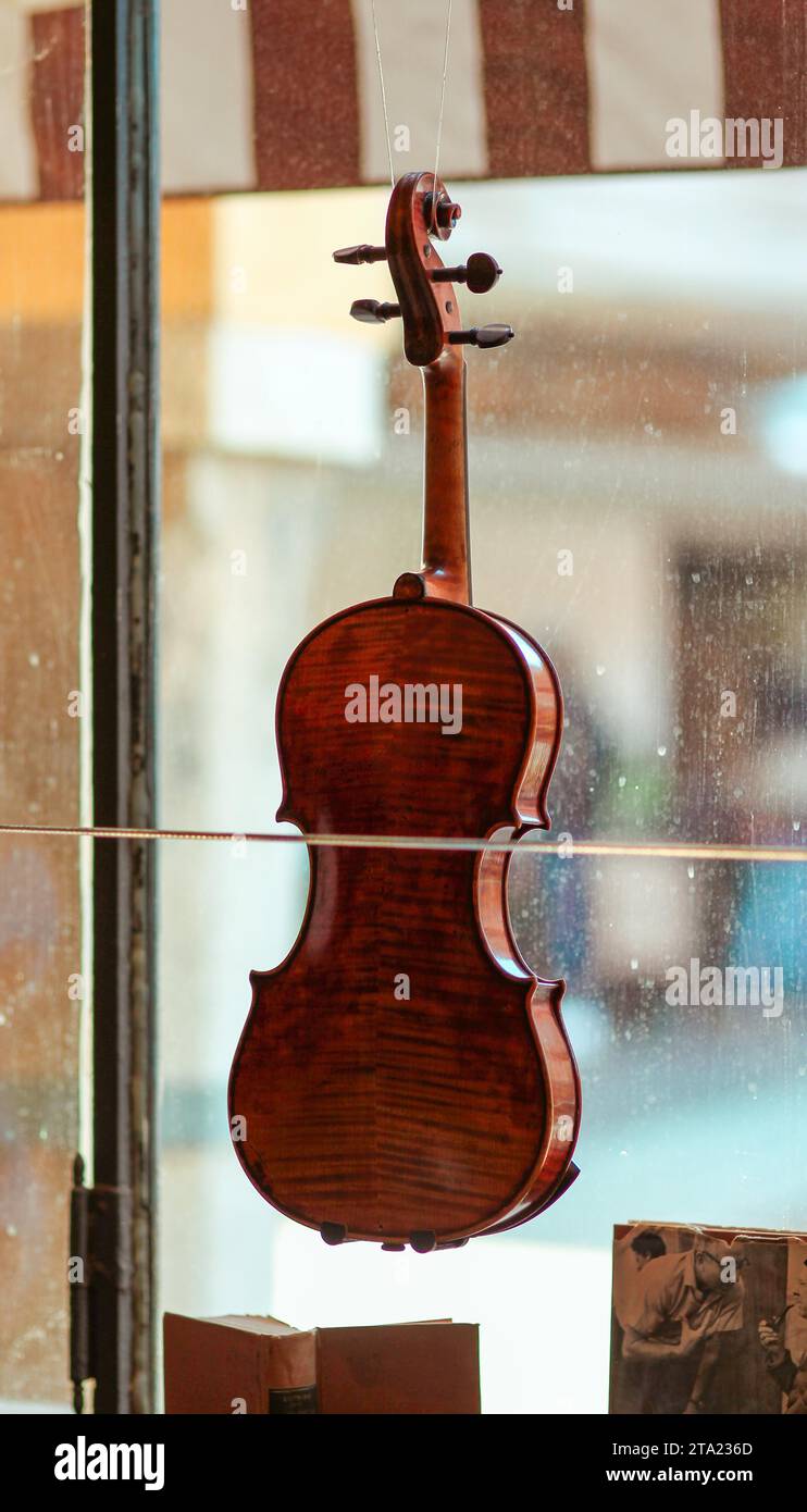 Violin display hi-res stock photography and images - Alamy