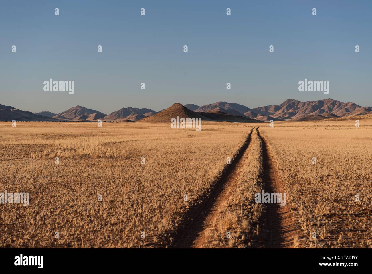 Driving track through the Namib Desert with Tirasberge, Namib Desert ...