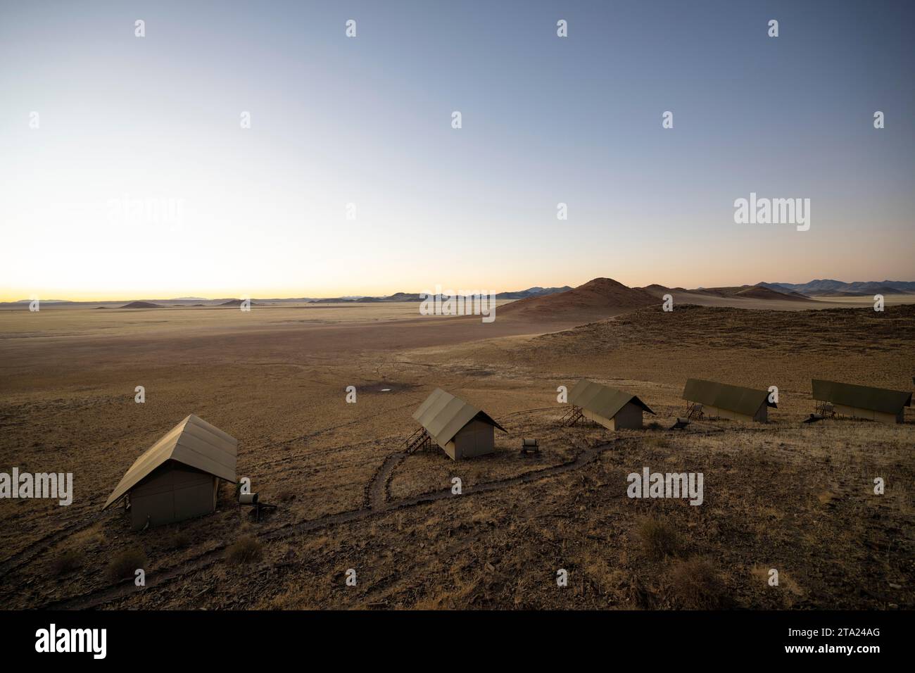 Tents, Naankuse Lodge, Namib Desert, Namibia Stock Photo - Alamy
