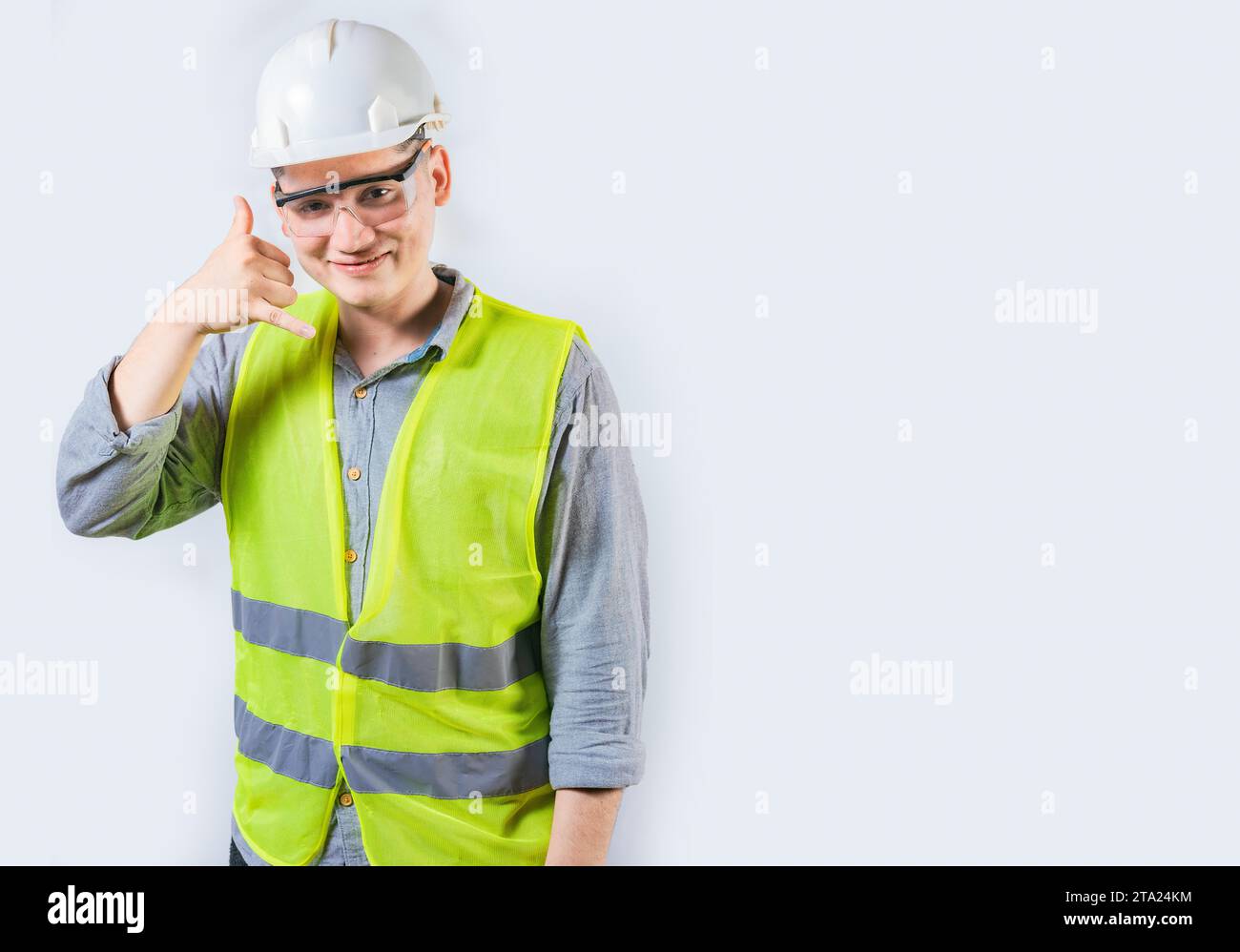 Portrait handsome male architect engineer hi-res stock photography and ...
