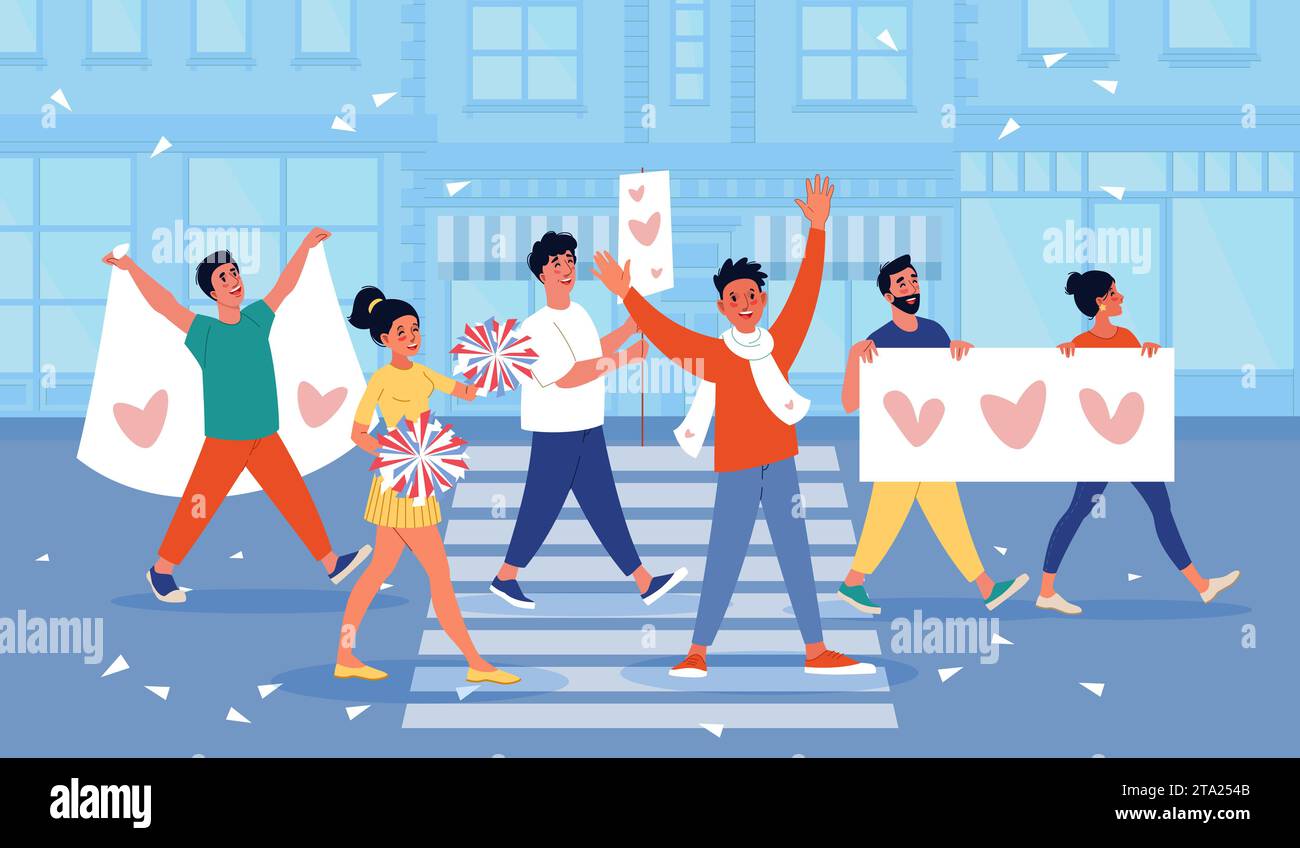 Happy participants Stock Vector Images - Alamy