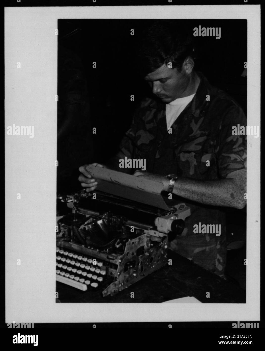 Us army photographs Black and White Stock Photos & Images - Alamy