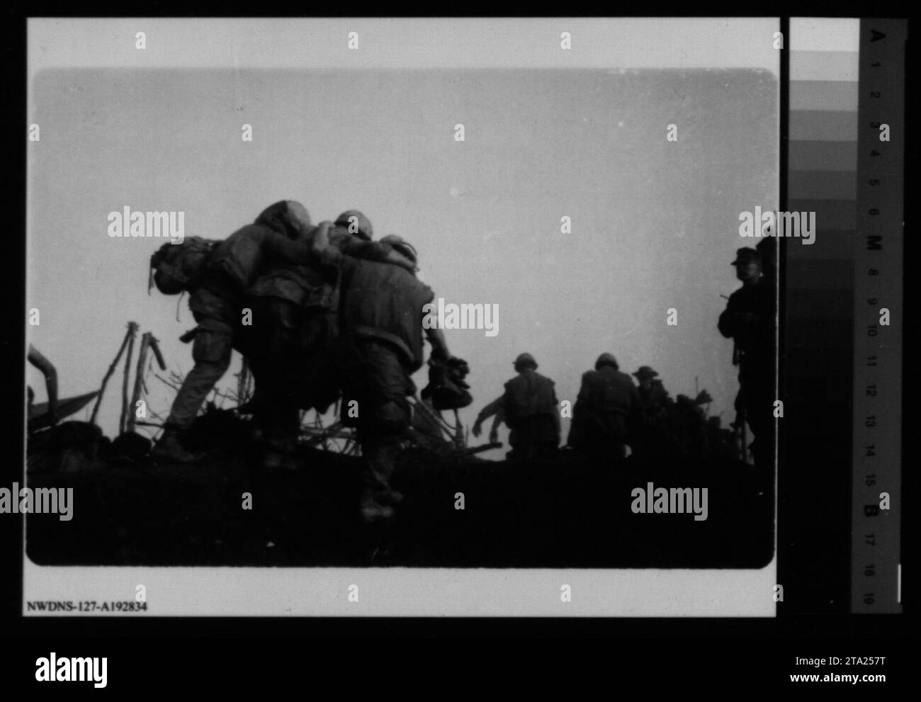 American soldiers safety Black and White Stock Photos & Images - Alamy