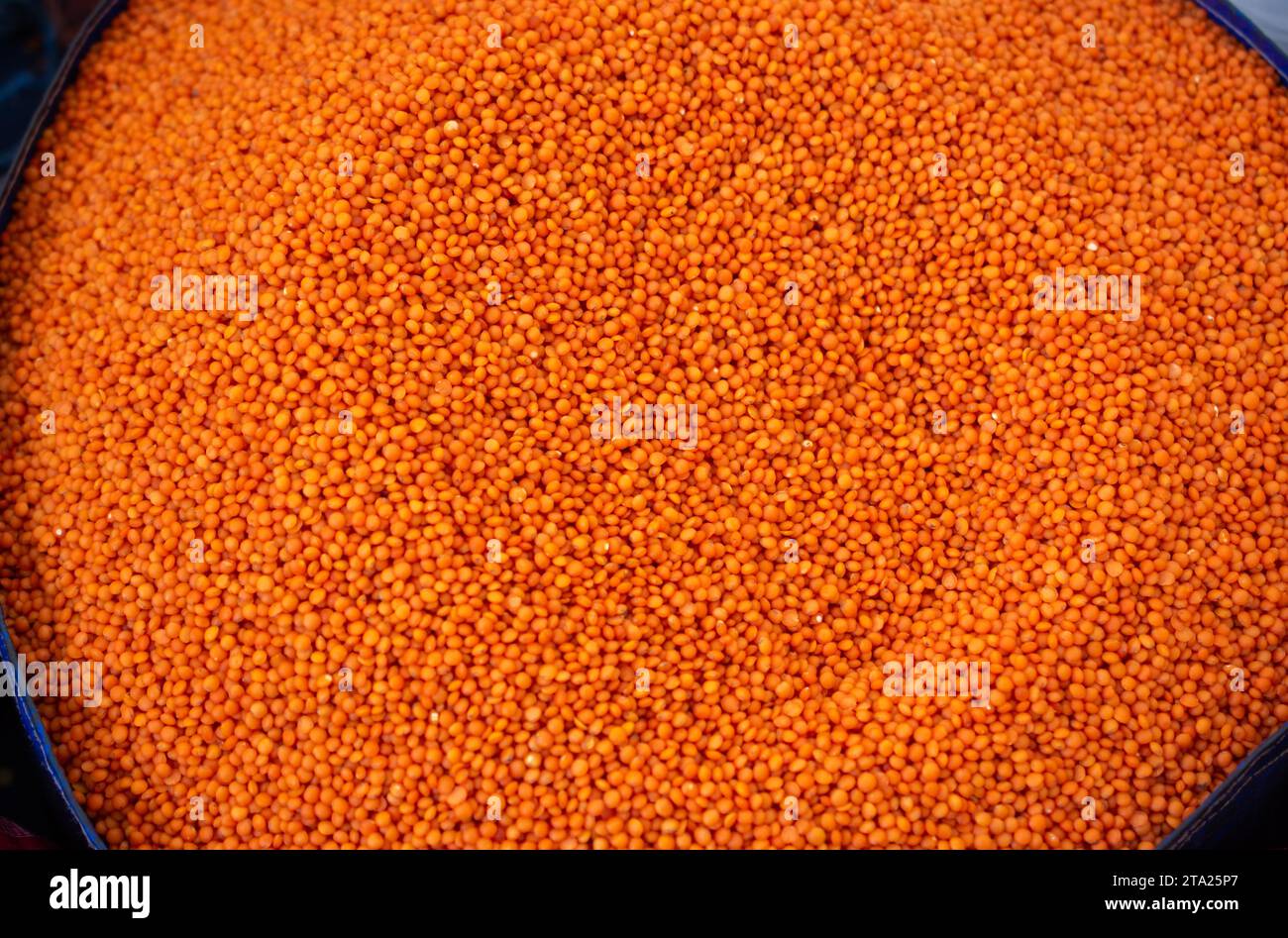 Abstract flat lay natural view on lentil grain background Stock Photo ...
