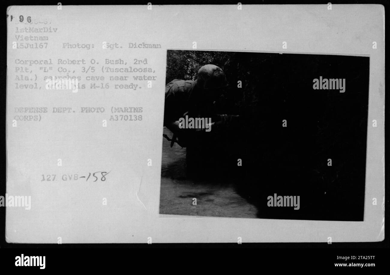 "Marine Corps Corporal Robert O. Bush from Tuscaloosa, Alabama ...