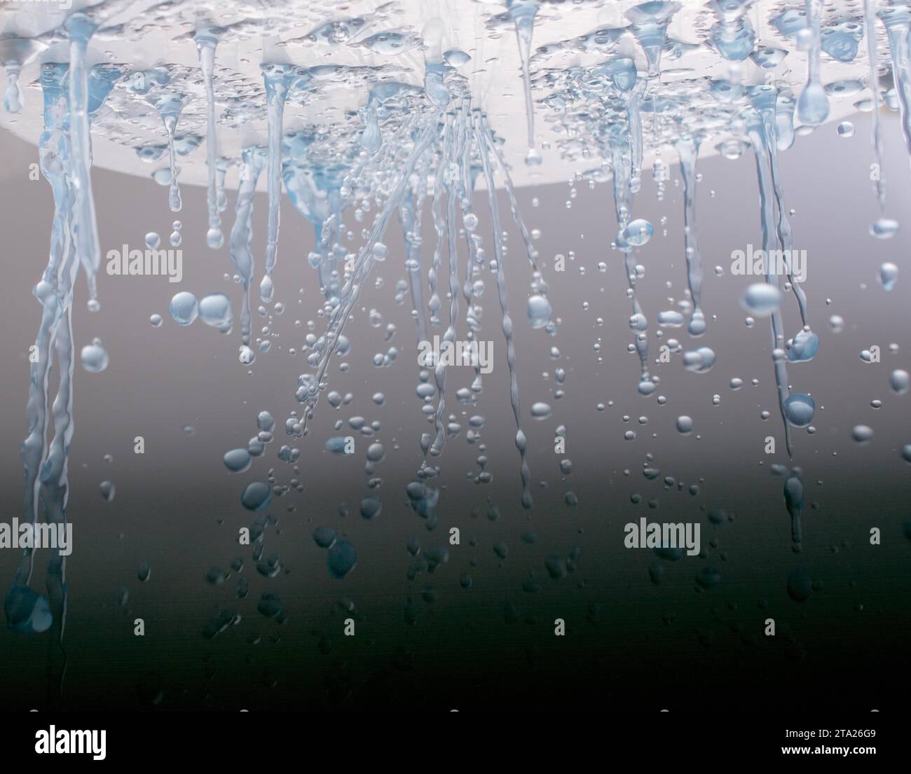 Water drops fake raining effect Stock Photo - Alamy