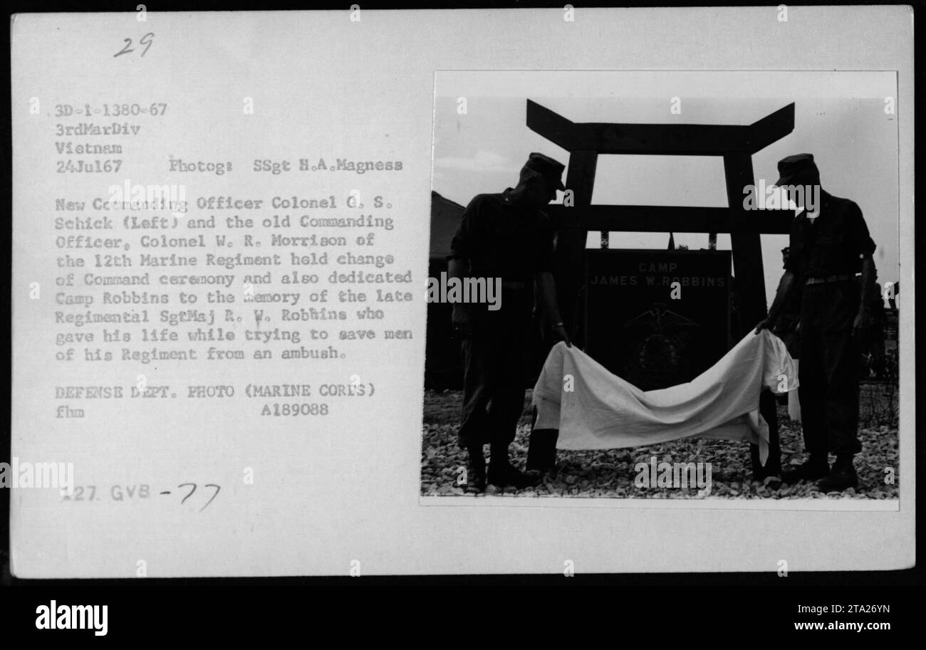 Regimental sgtmaj r w robbins hi-res stock photography and images - Alamy