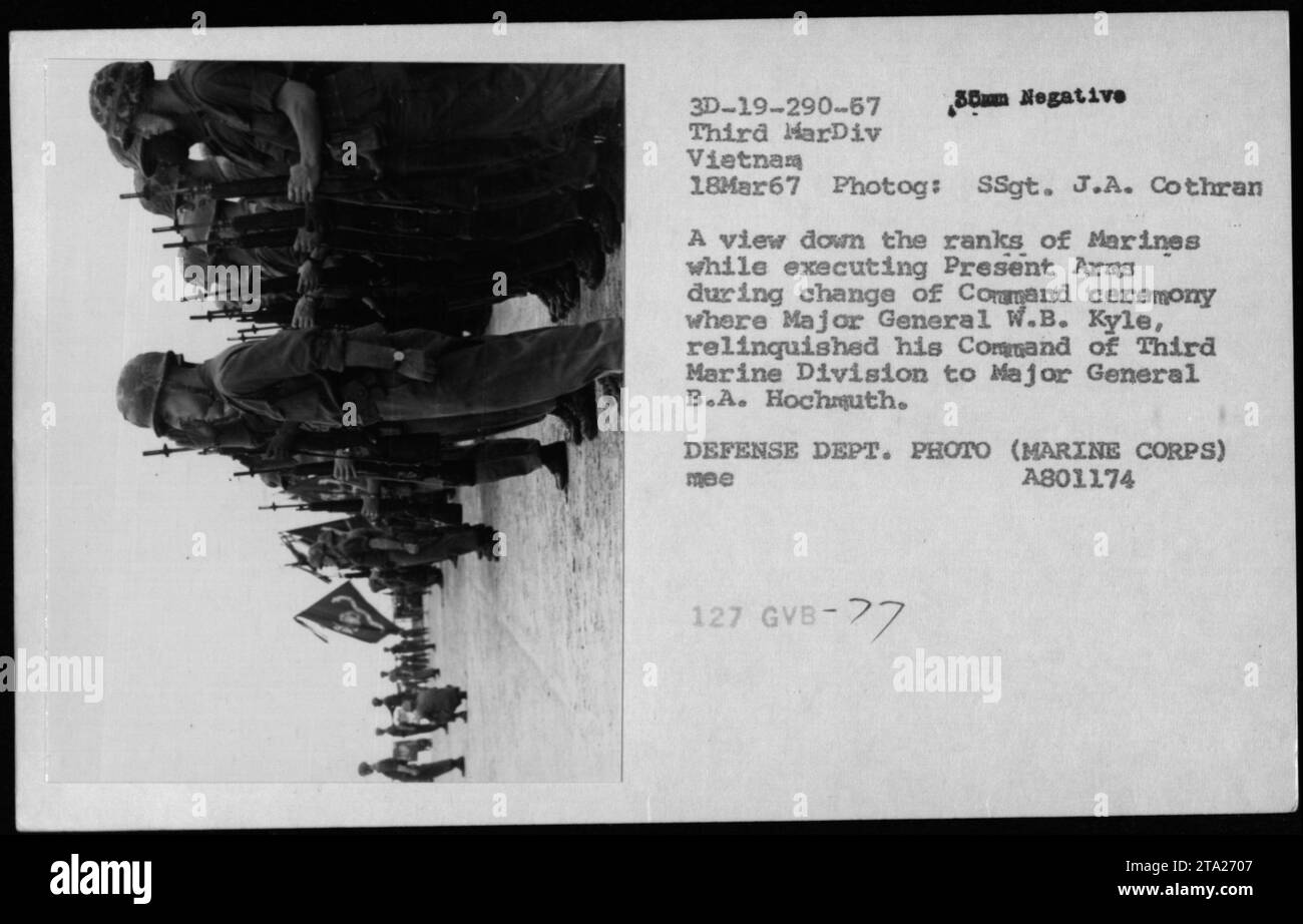 Attendance of major general hochmuth Black and White Stock Photos ...