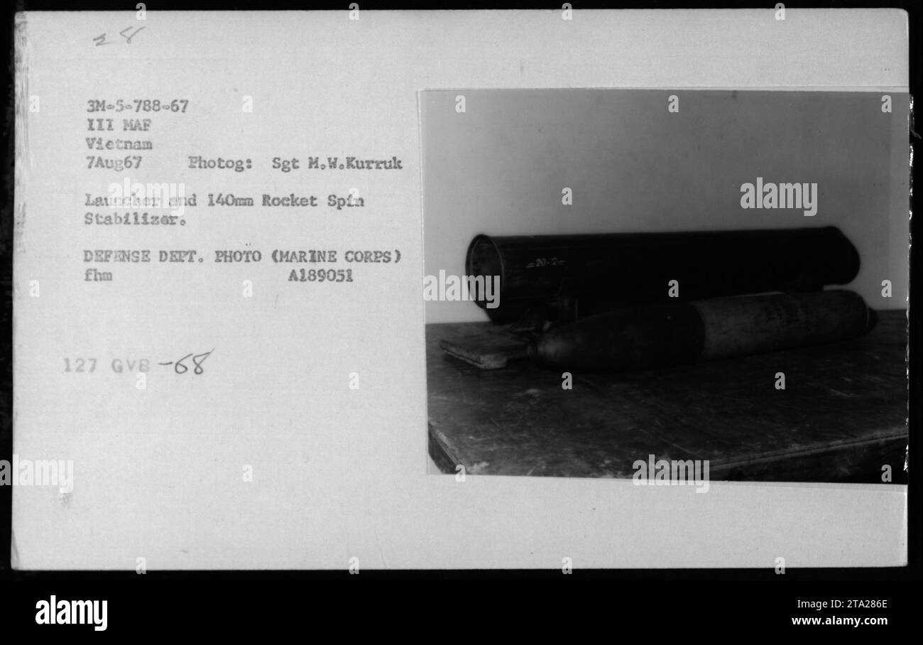 140mm rocket with launcher hi-res stock photography and images - Alamy