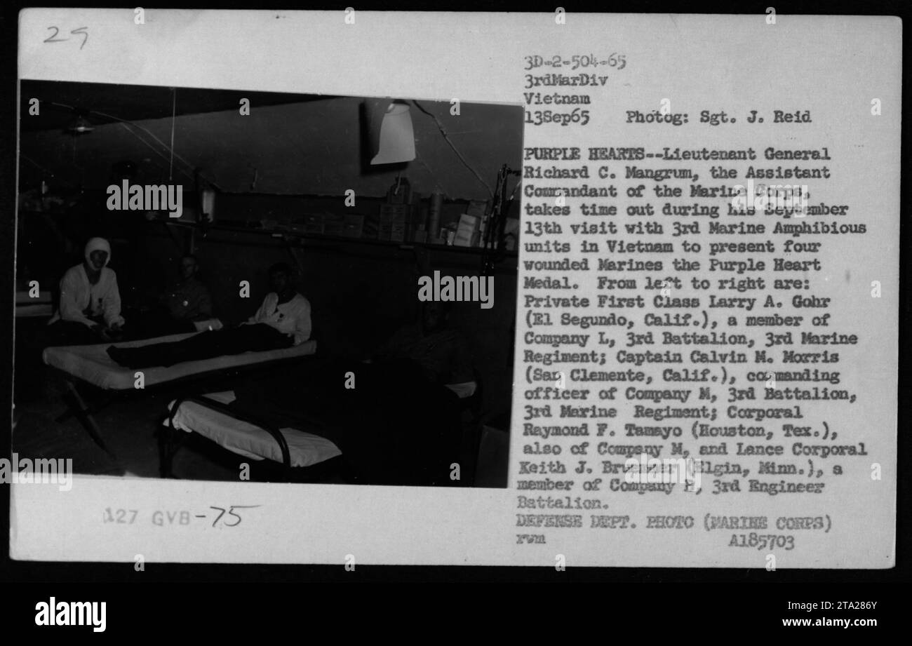 Lieutenant general richard c mangrum hi-res stock photography and ...