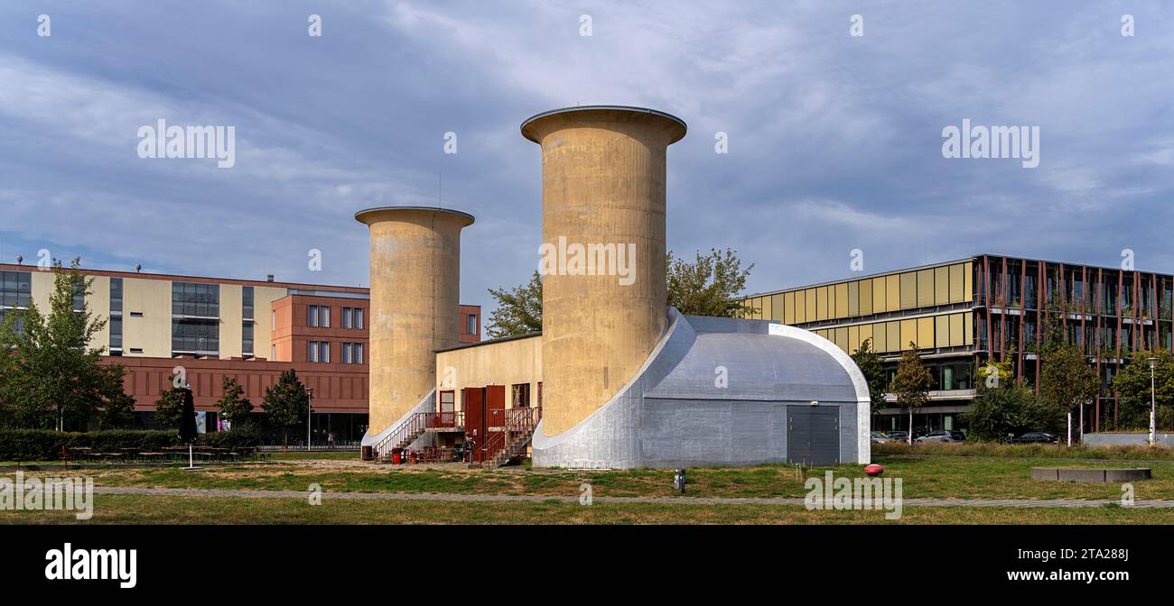 Buildings in the Aerodynamic Park, Berlin-Adlershof science centre ...