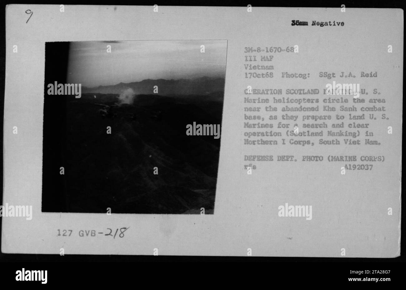 "Marine Corps helicopters participate in Operation Scotland Nanking ...