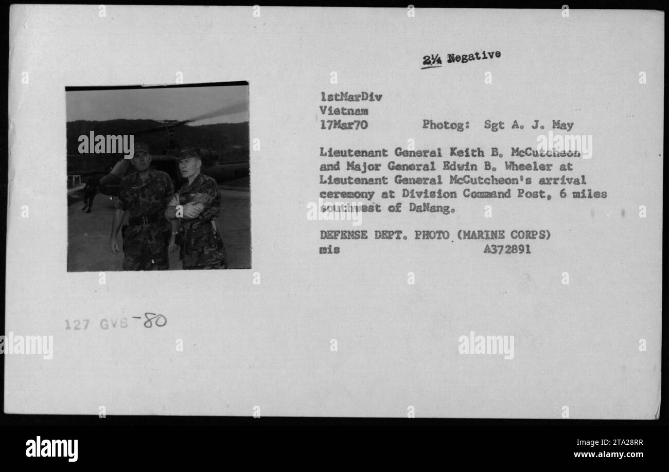 Ceremony for major general wheeler hi-res stock photography and images ...