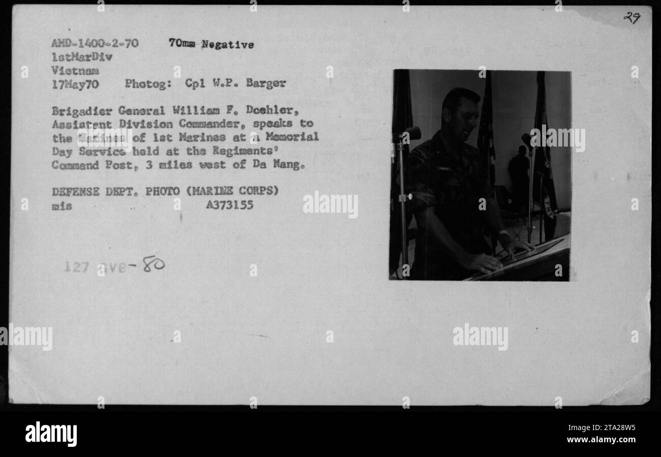 Brigadier general william f doehler hi-res stock photography and images ...