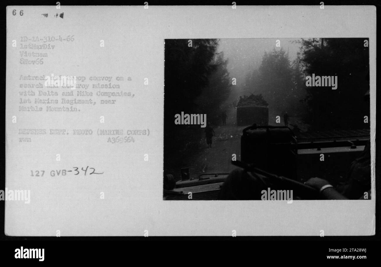 Vehicles from combat logistics Black and White Stock Photos & Images ...