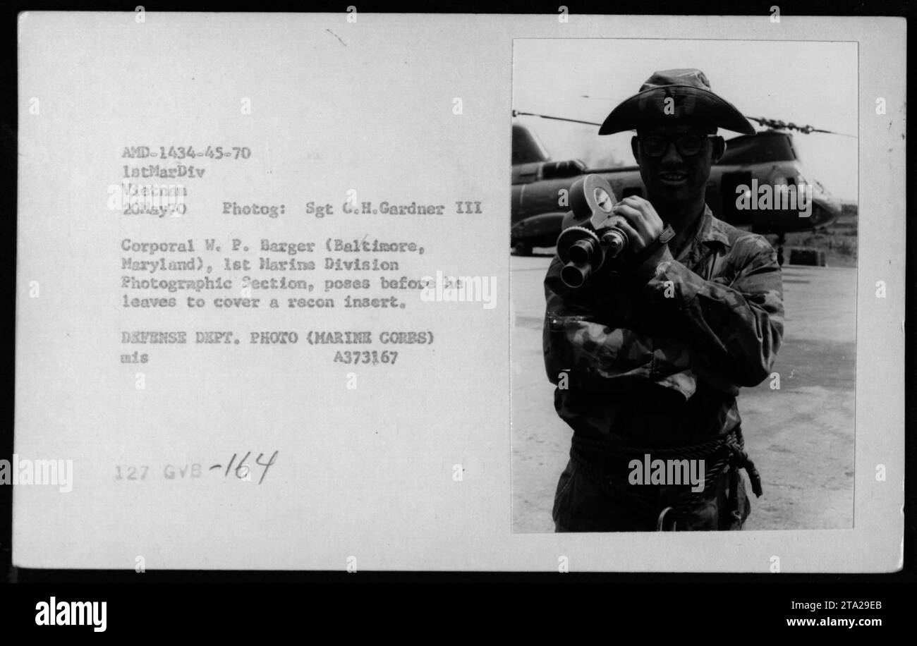 Corporal w p barger hi-res stock photography and images - Alamy