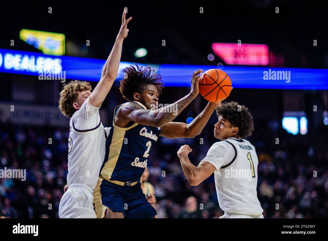 Winston-Salem, NC, USA. 24th Nov, 2023. Wake Forest Demon Deacons ...