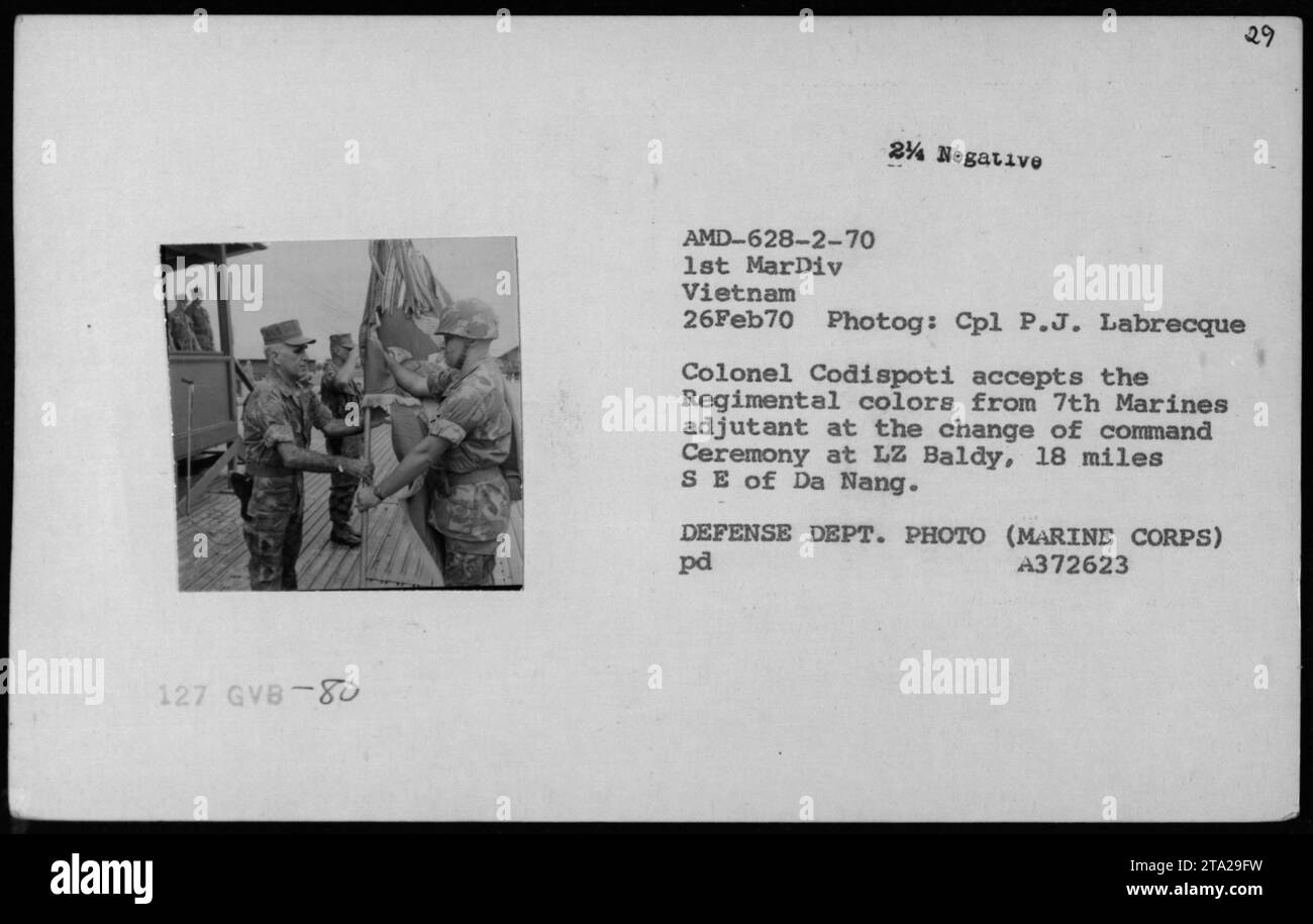 Colonel codispoti hi-res stock photography and images - Alamy