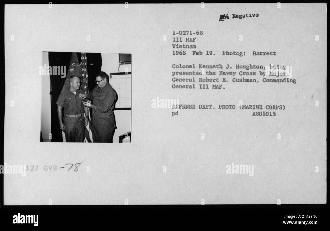 Major general robert e cushman hi-res stock photography and images - Alamy