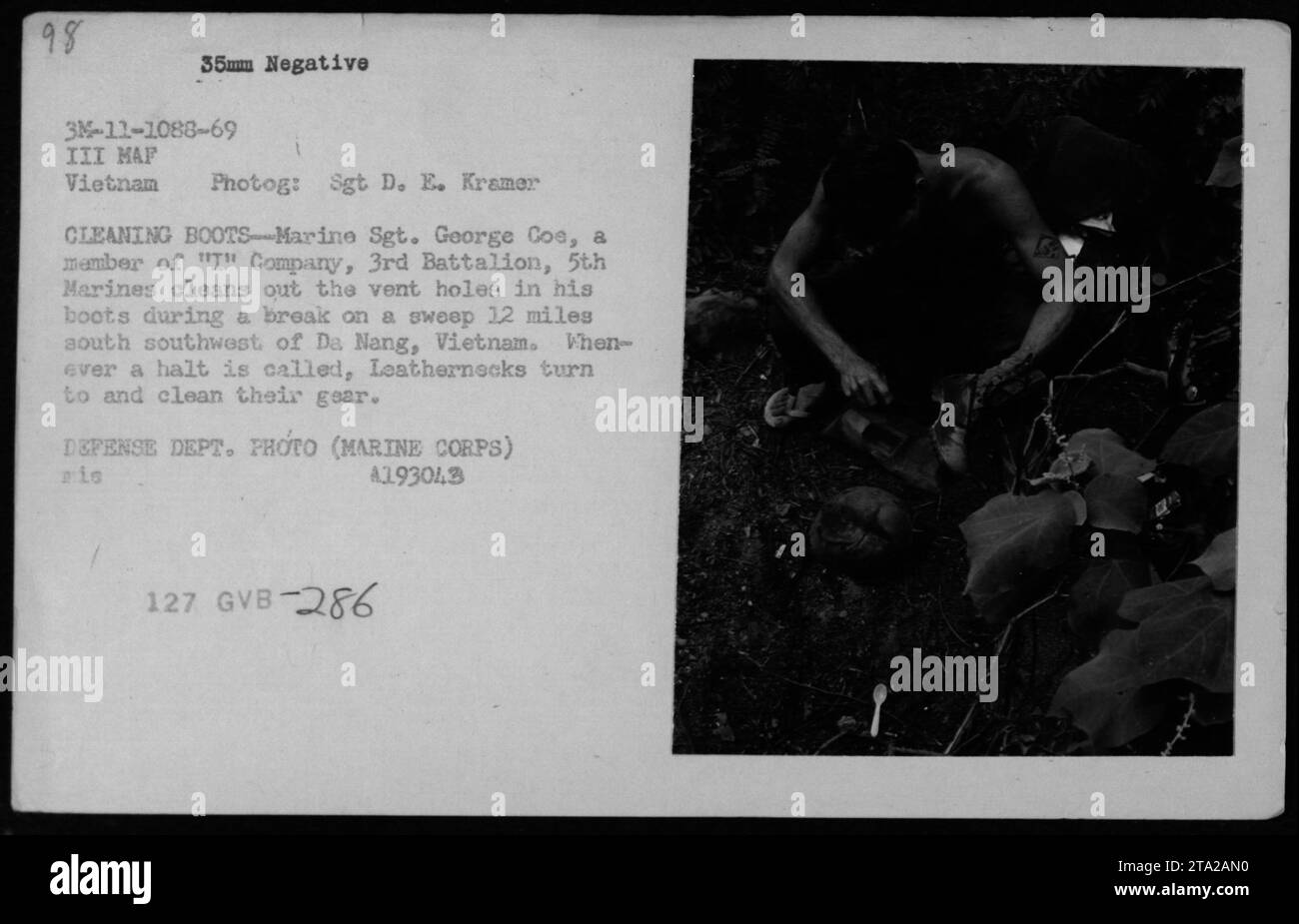 Marine sergeant george coe hi-res stock photography and images - Alamy