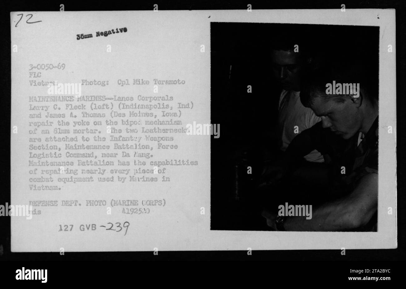 Cpl mike teramoto hi-res stock photography and images - Alamy