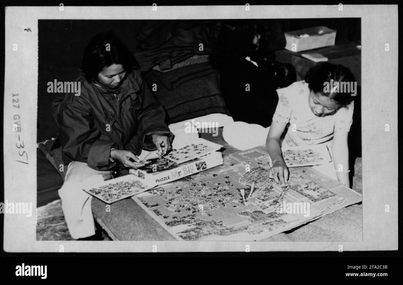 Claudia cardinale visits refugees hi-res stock photography and images ...