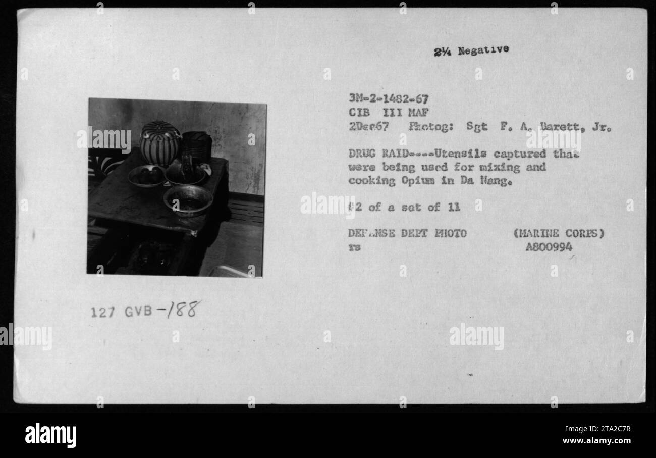 Opium cooking utensils hi-res stock photography and images - Alamy