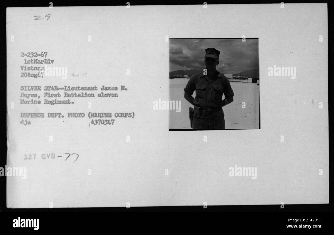 Lieutenant james m hayes photograph hi-res stock photography and images ...