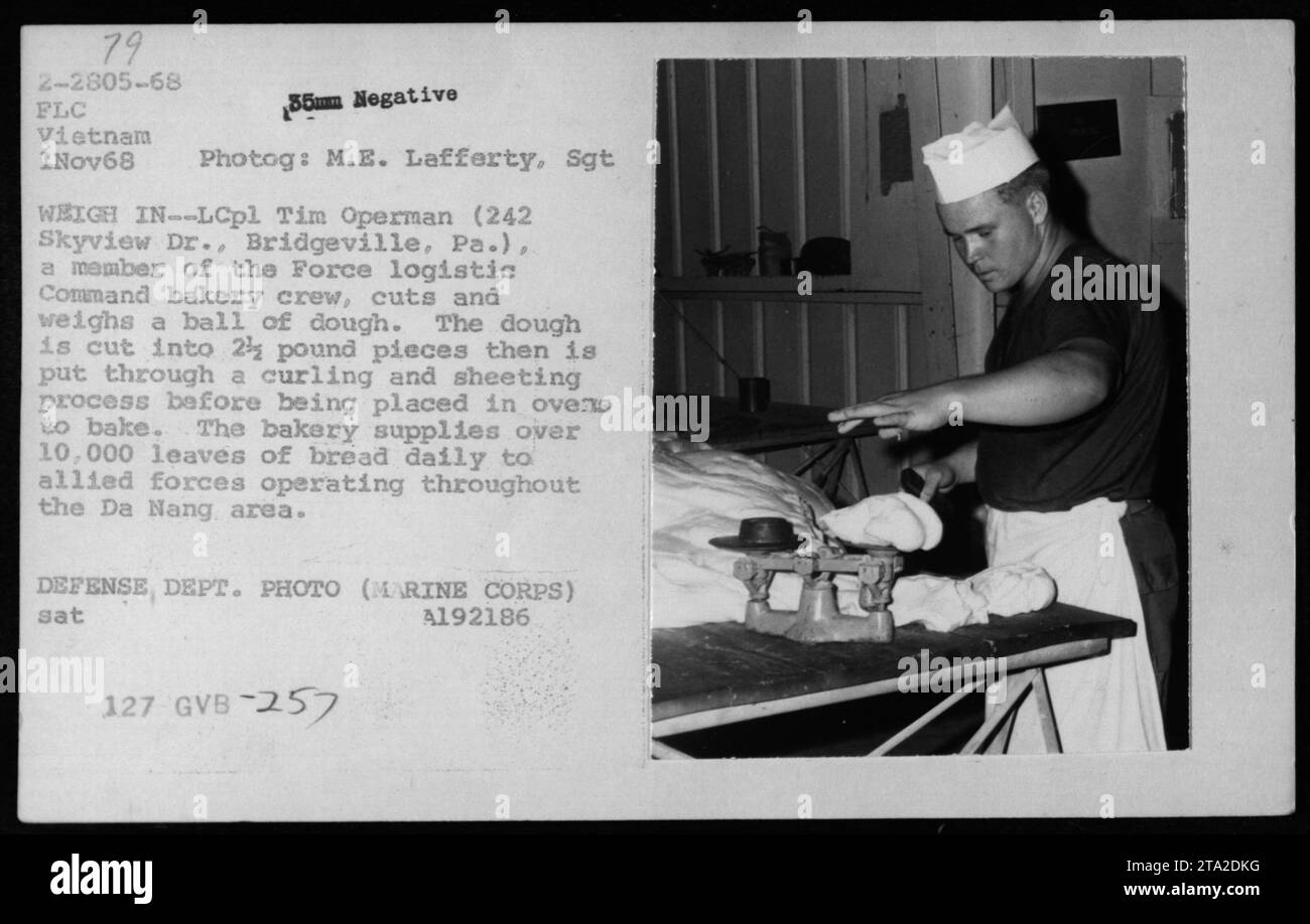 Force logistic command bakery Black and White Stock Photos & Images - Alamy