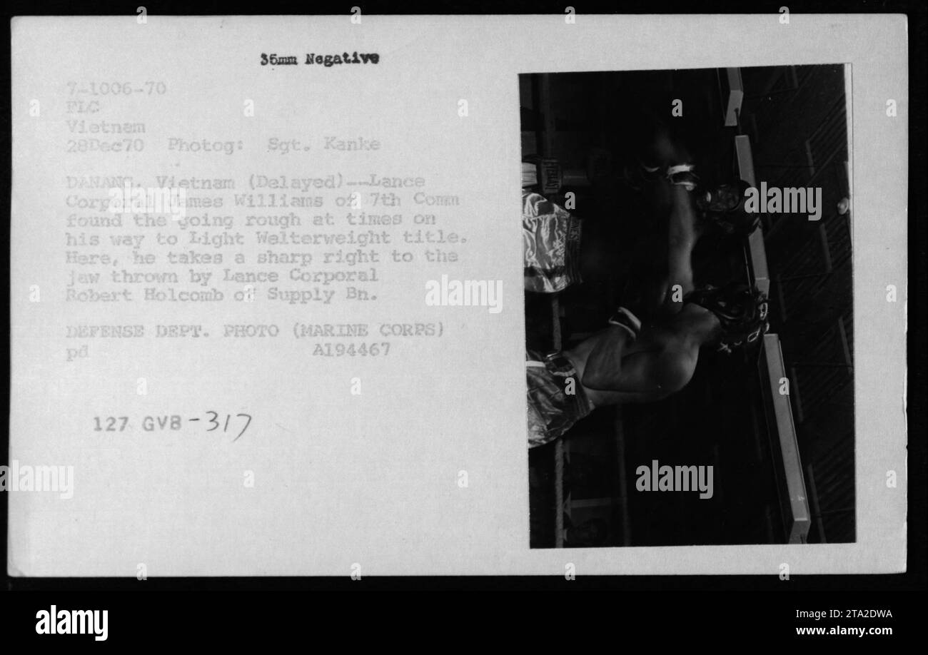 Lance Corporal James Williams from 7th Comen and Lance Corporal Robert ...