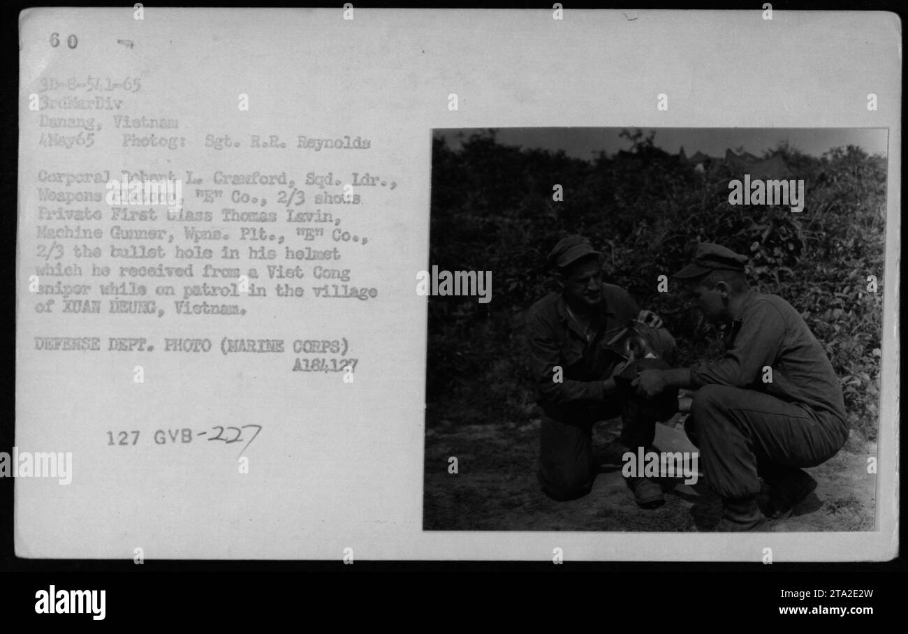 Corporal Robert L. Craford, squad leader of Weapons Platoon, E Company ...