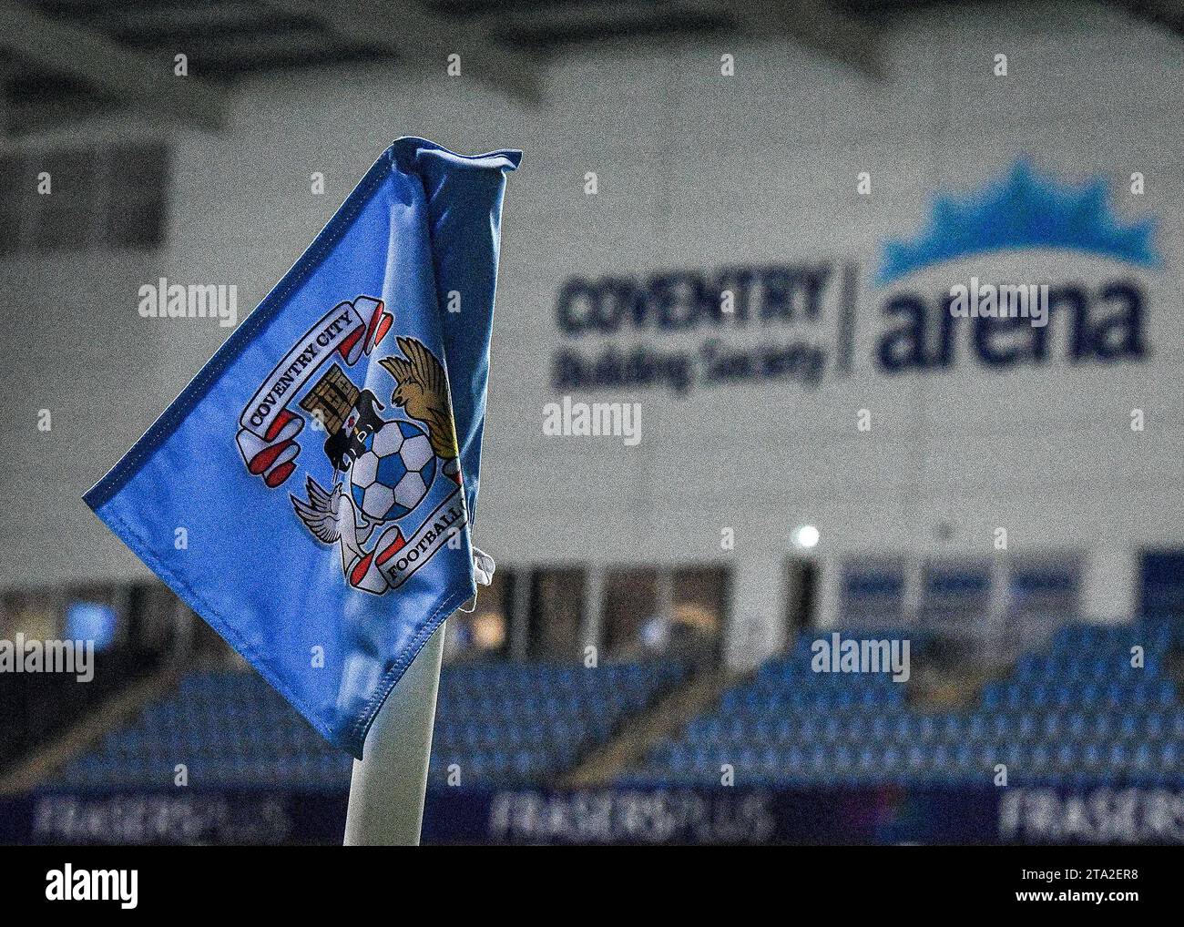 Coventry city flag championship hi-res stock photography and images - Alamy