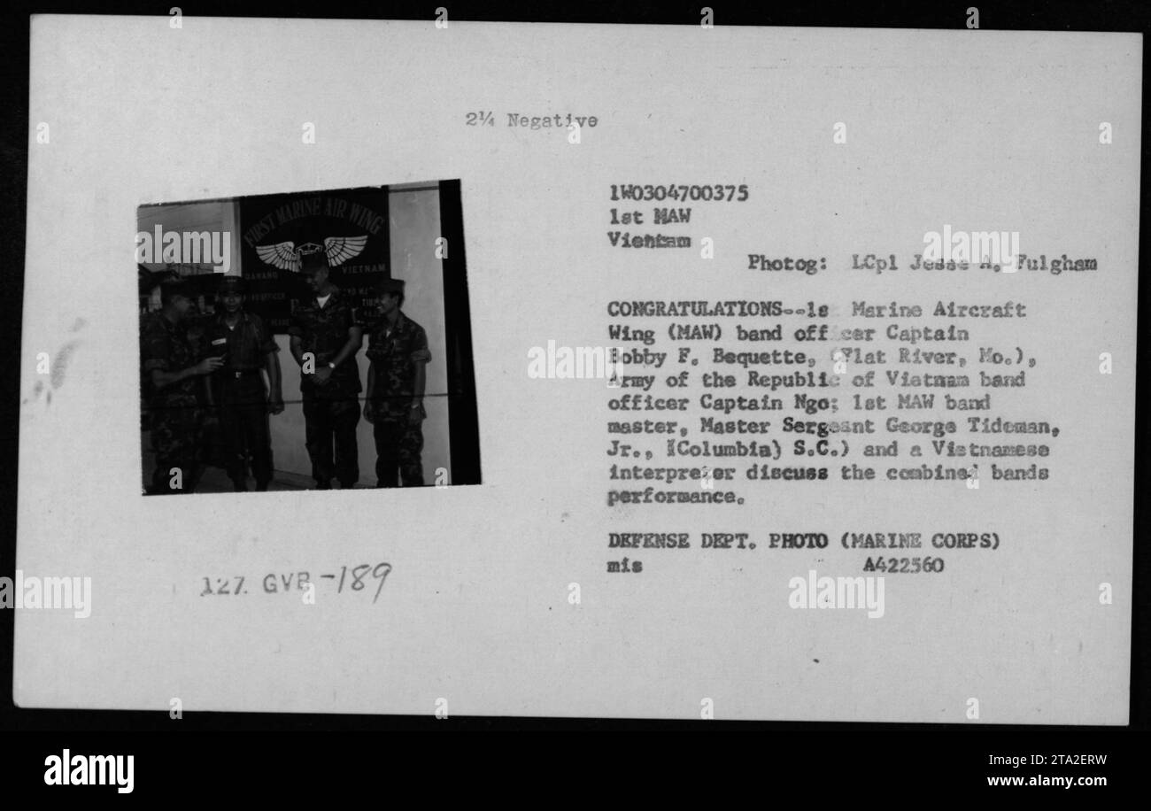 Master sergeant george tideman jr hi-res stock photography and images ...