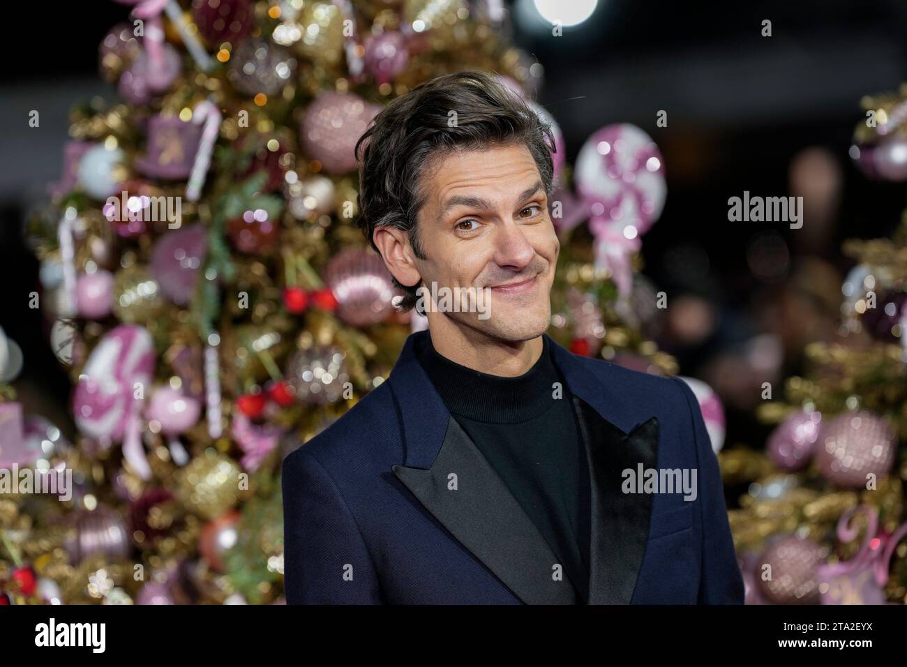 Mathew Baynton poses for photographers upon arrival at the world ...