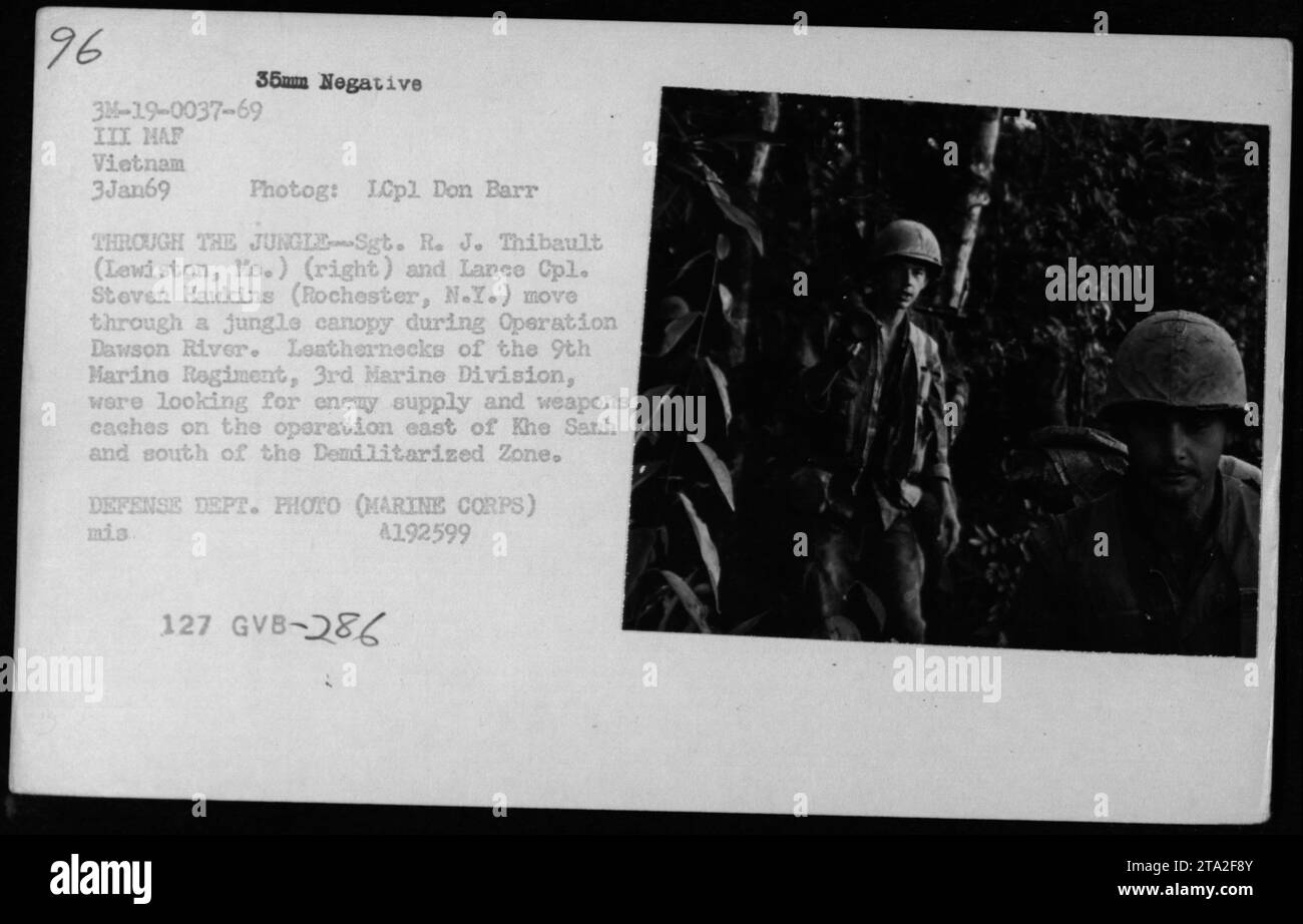 Sgt r j thibault hi-res stock photography and images - Alamy