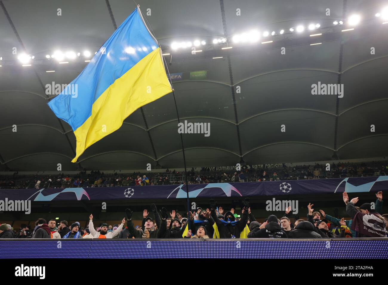 Hamburg, Germany. 28th Nov, 2023. Soccer: Champions League, Shakhtar ...