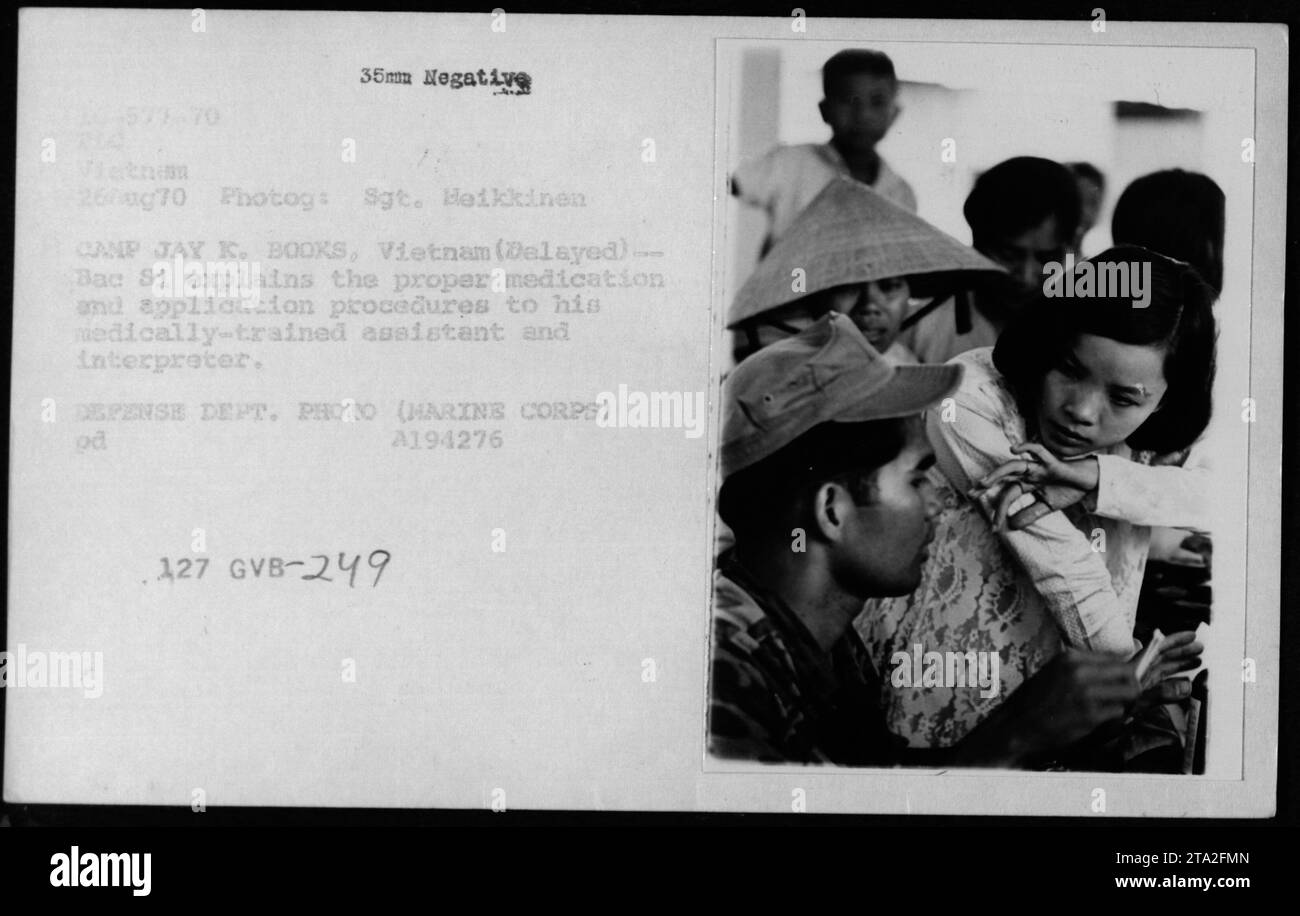 Vietnam soldier photographs Black and White Stock Photos & Images - Alamy