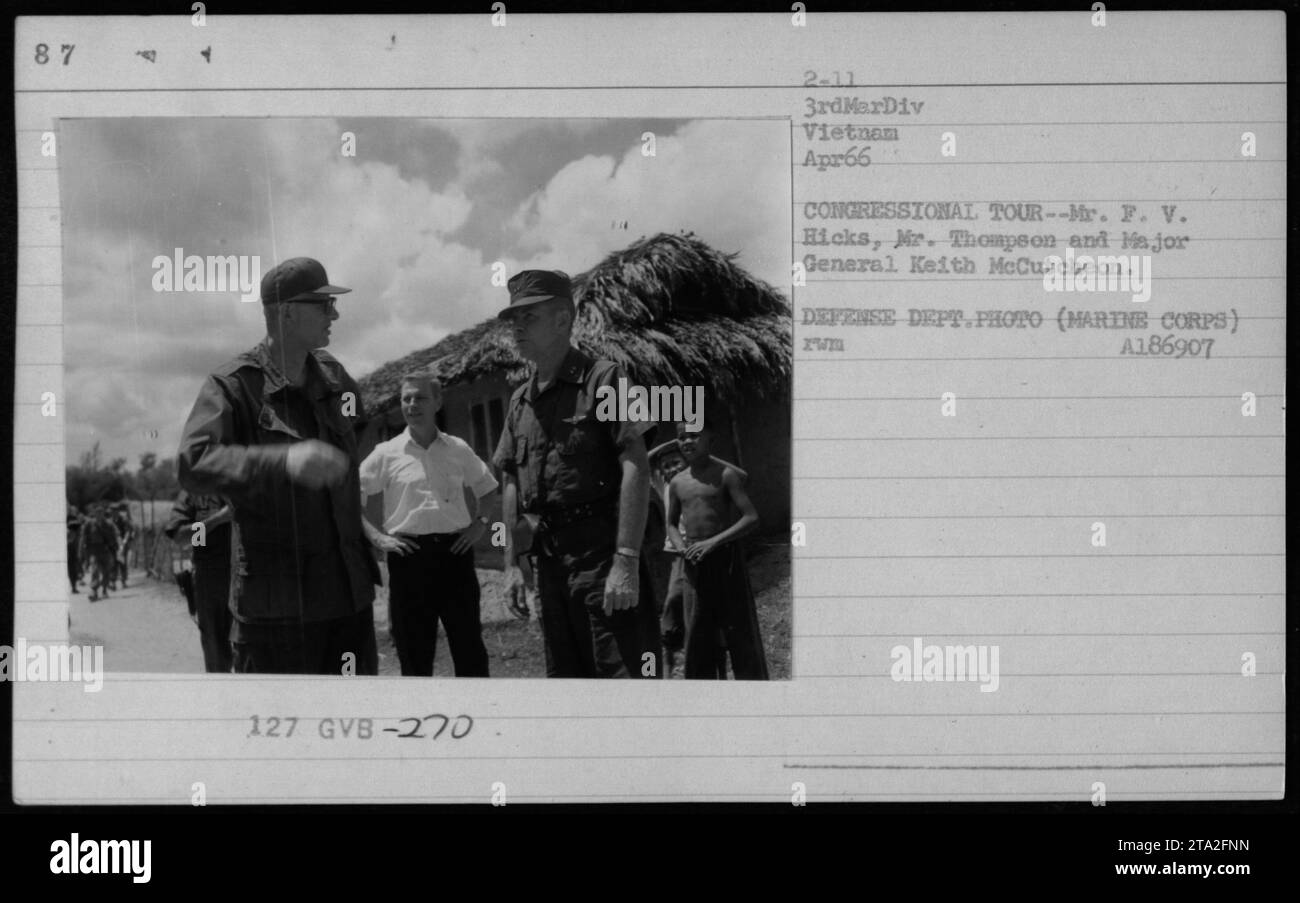 President Lyndon Johnson and Colonel P.X. Kelley discuss military ...