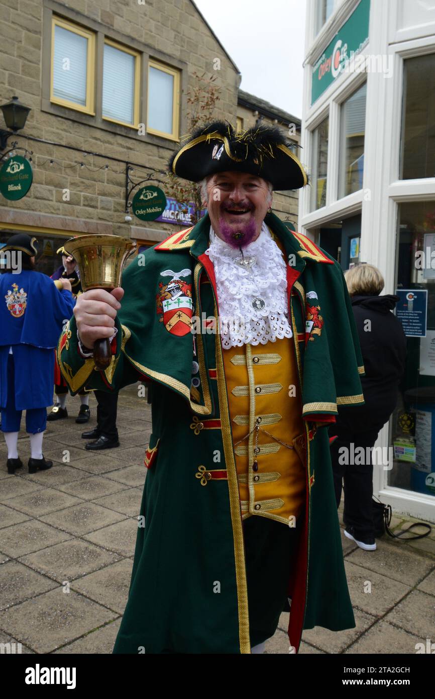 Otley Yorkshire Leeds bell ringers Mayor uniform uniforms people ...