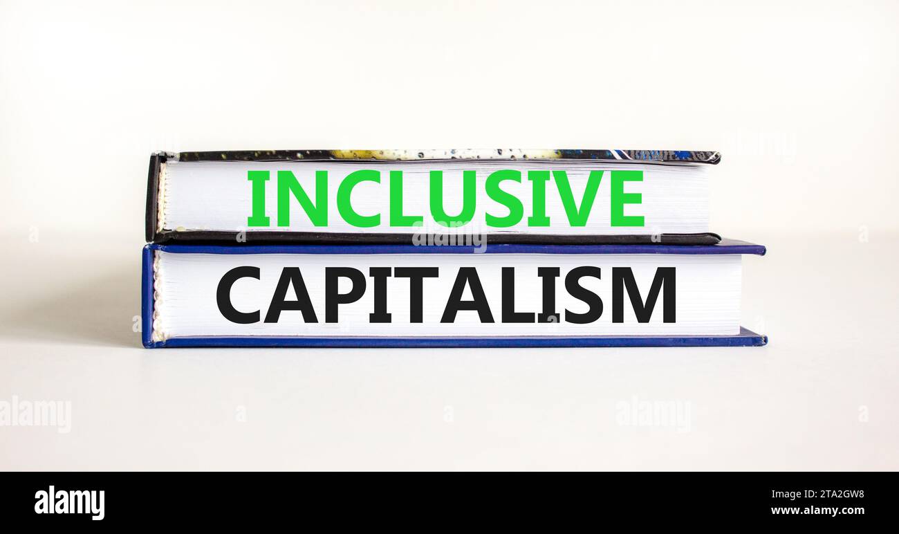 Inclusive capitalism symbol. Concept words Inclusive capitalism on ...