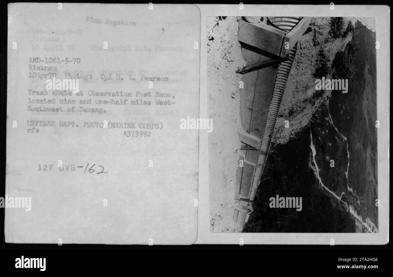 Observation Post Reno, located nine and a half miles West-Southwest of ...