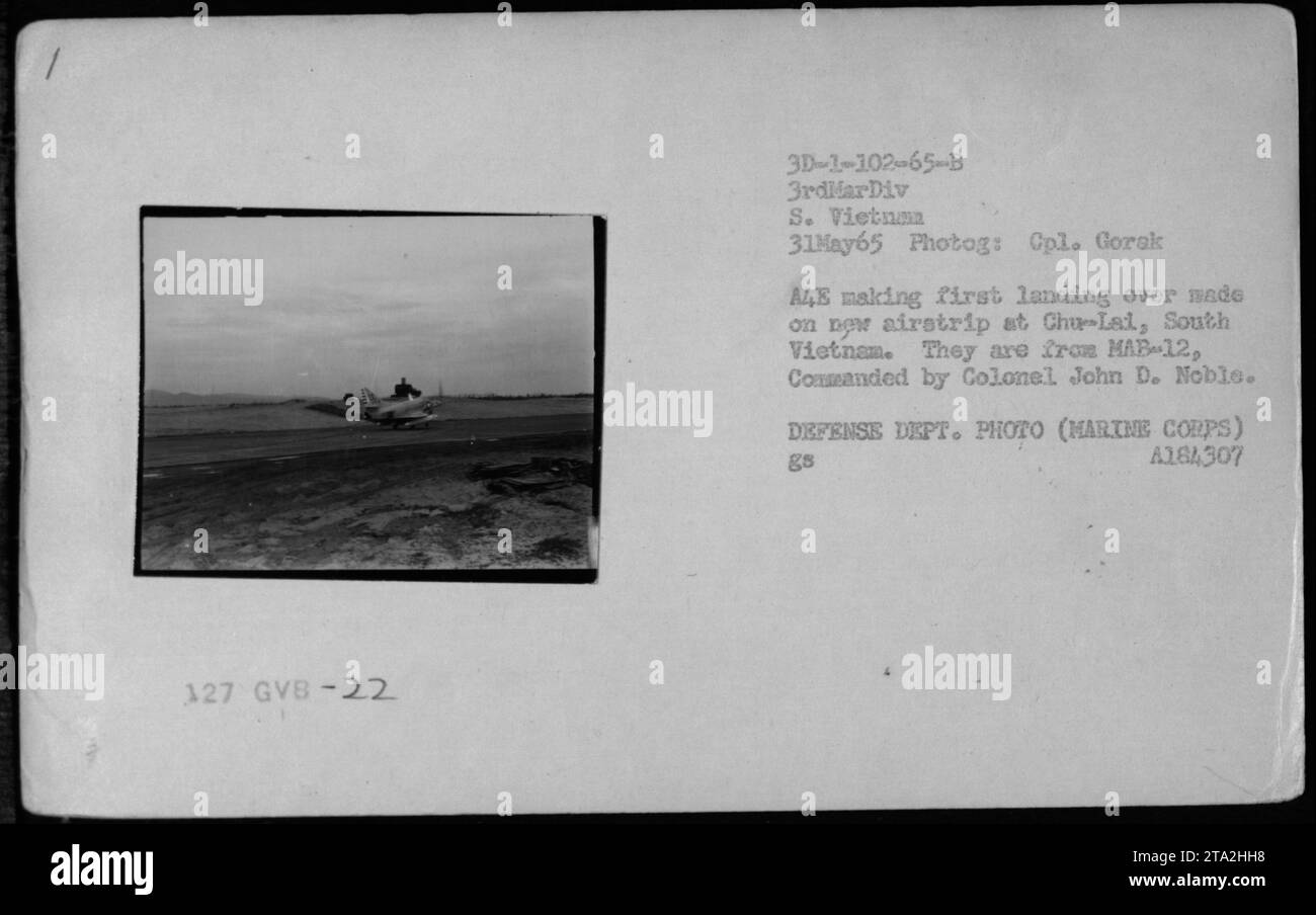 Chu lai activities in vietnam war hi-res stock photography and images ...