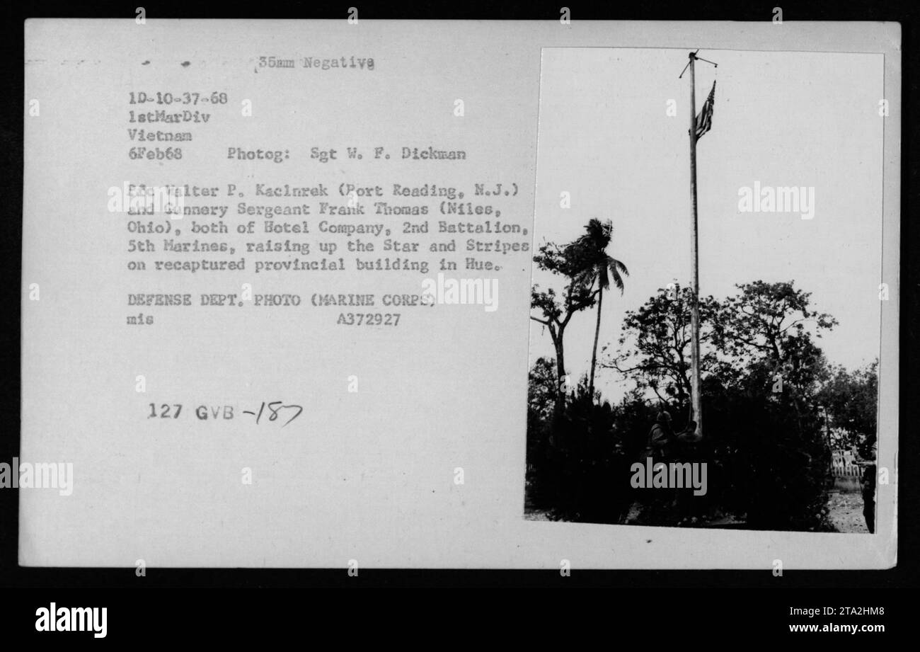 Gunnery sergeant frank thomas hi-res stock photography and images - Alamy