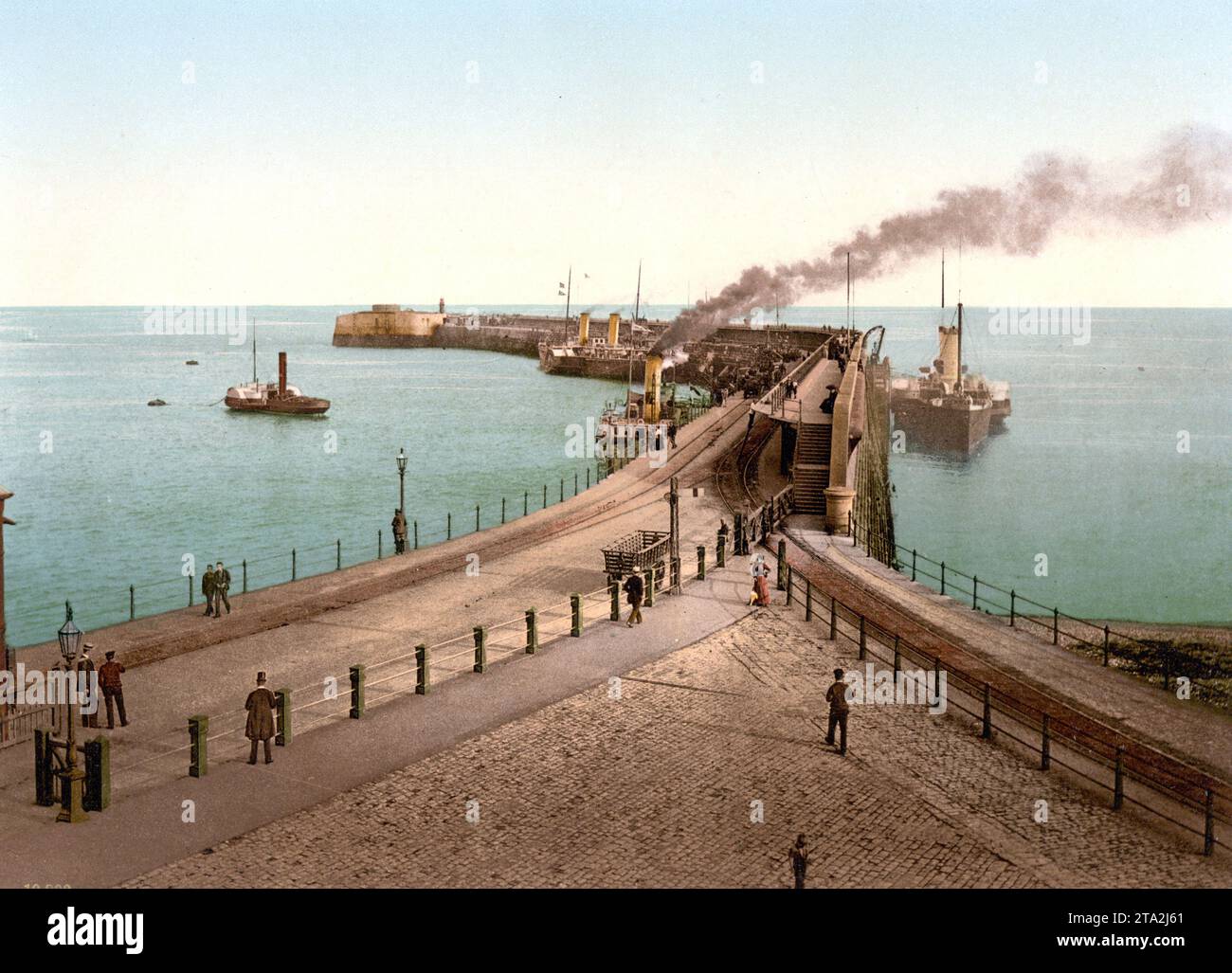 The Admiralty Pier, Dover, Stadt mit dem wichtigsten englischen Hafen ...