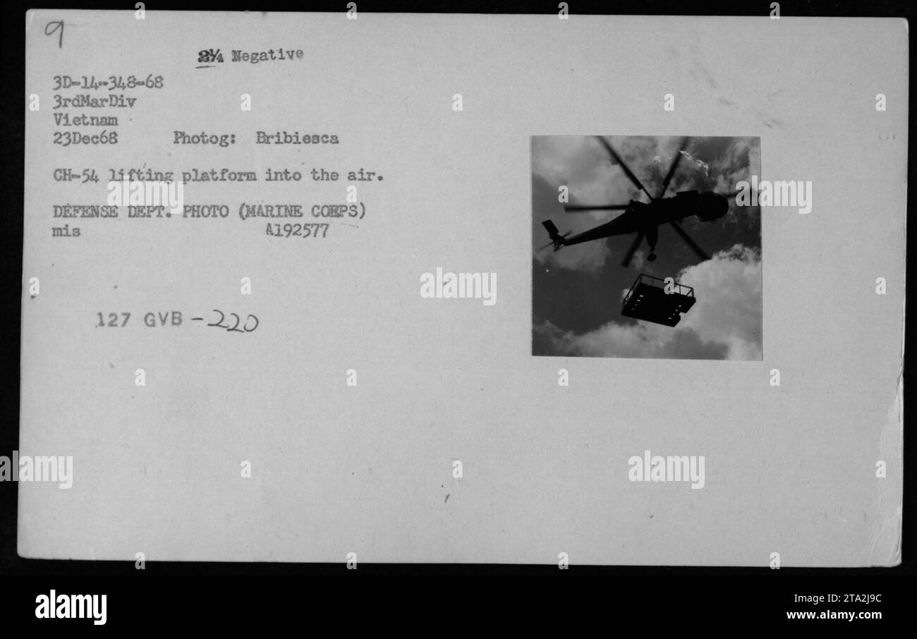 Vietnam war helicopter activities hi-res stock photography and images ...