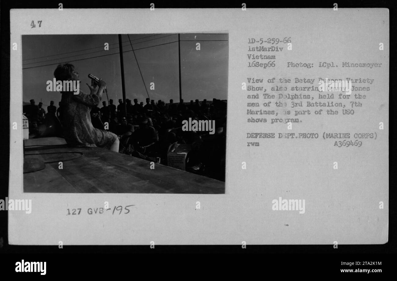 On September 16, 1966, the Betsy Duncan Variety Show featuring Davey ...